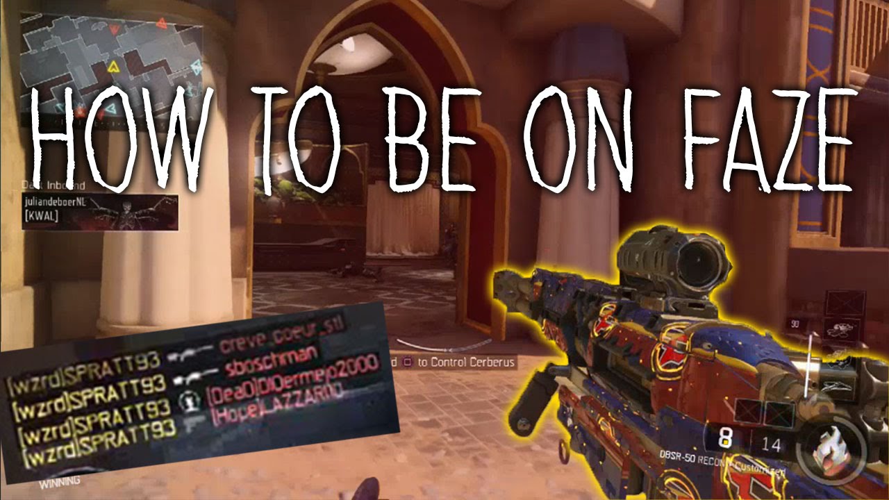 How to be on FaZe! (Sniping Nuclear Gameplay) - YouTube