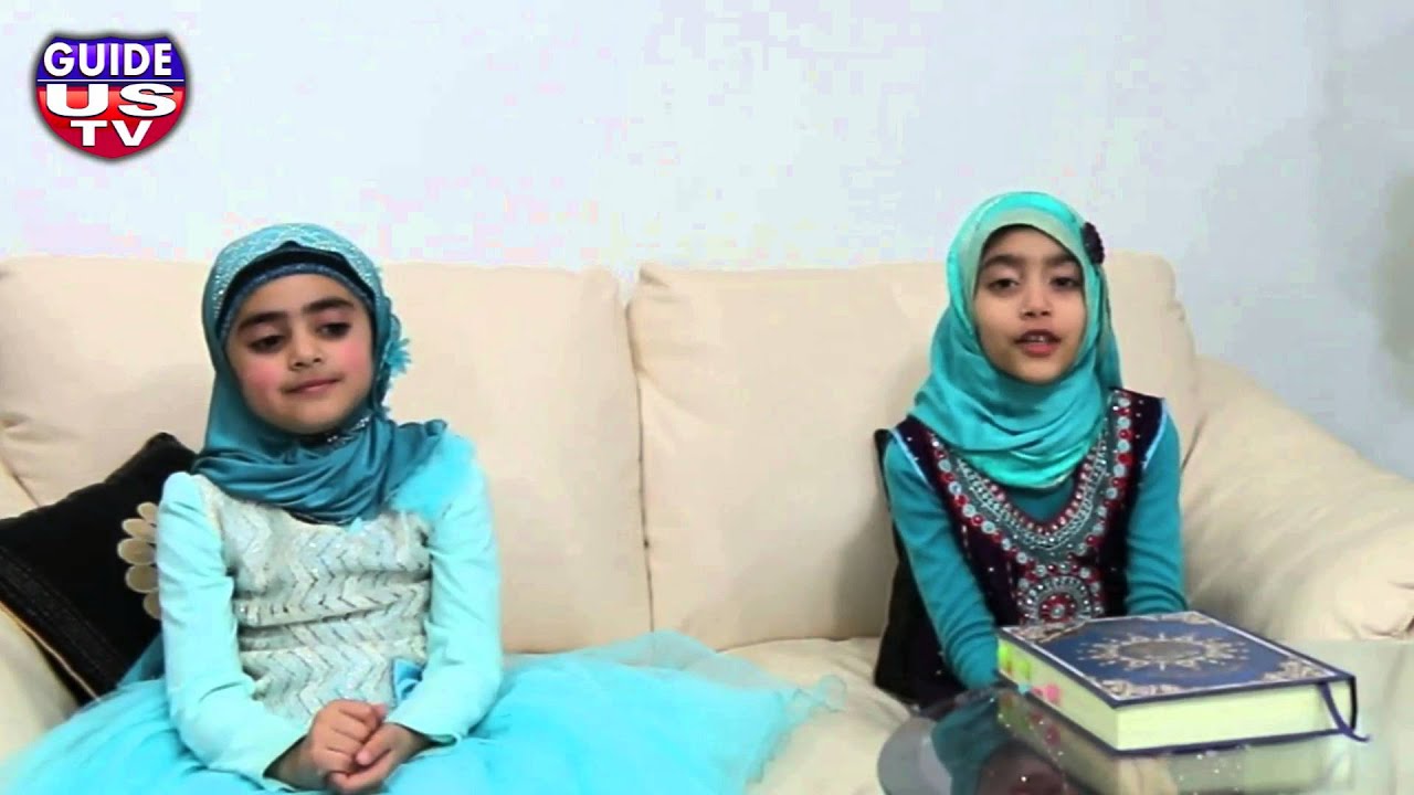 A cute discussion of Maryam with Afra and Fatima in GuideUS TV (QWM #2 ...