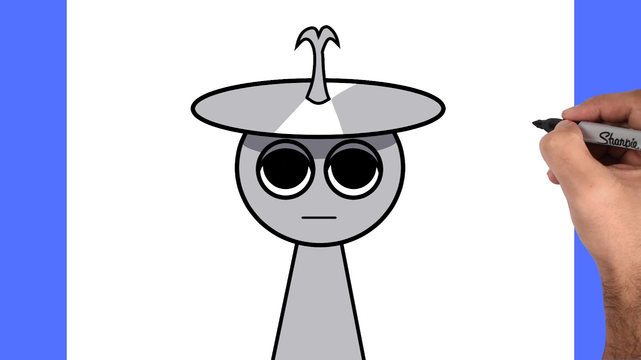 COMMENT DESSINER CLUKR DE INCREDIBOX SPRUNKI - YouTube