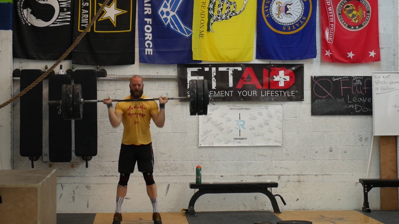 Three Rivers Crossfit -- Squat Clean PERFECT FORM! - YouTube