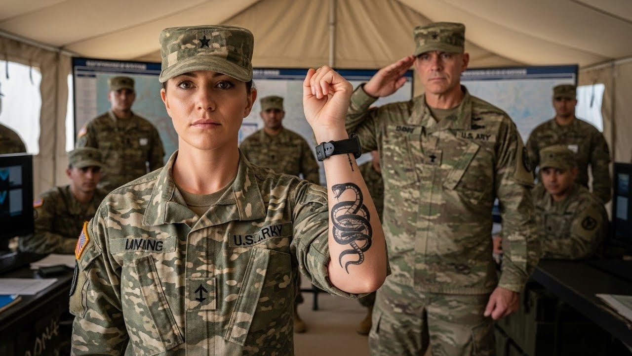 The Colonel Ordered Her to Cover the Tattoo — Then Froze at the Black ...
