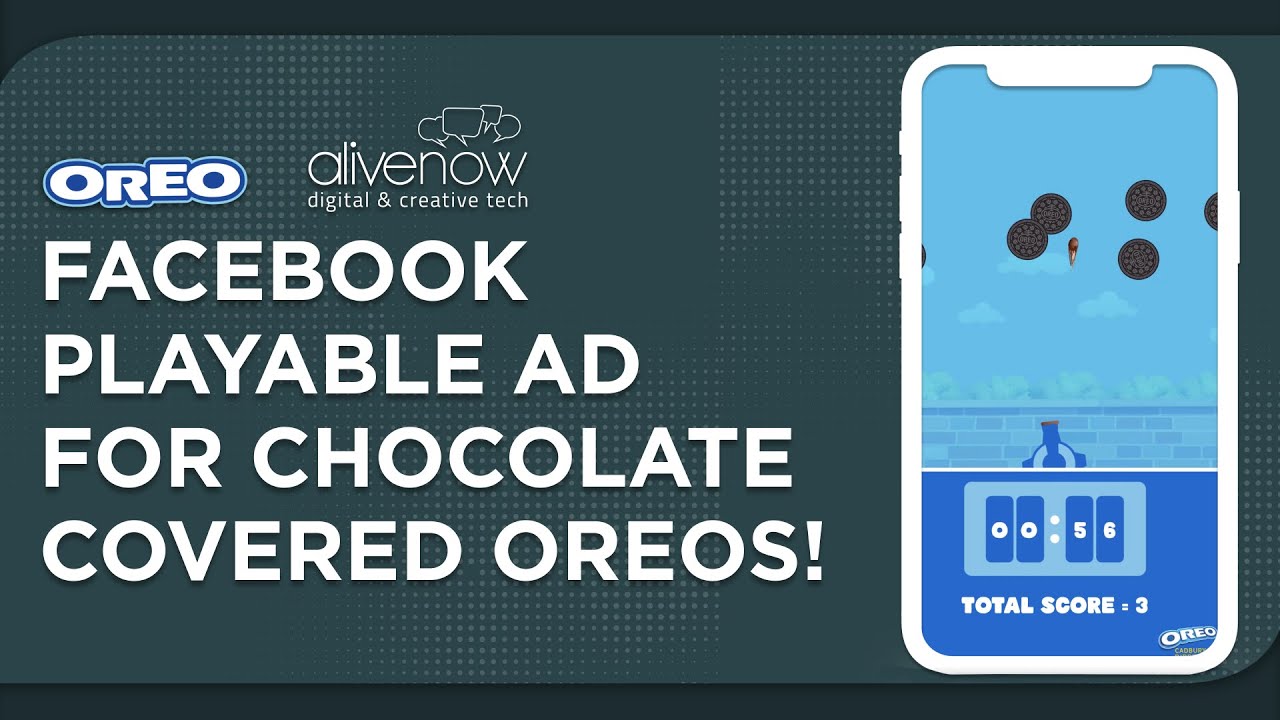 Oreo Marketing: OREO Facebook Playable Ad built by alivenow: Facebook ...