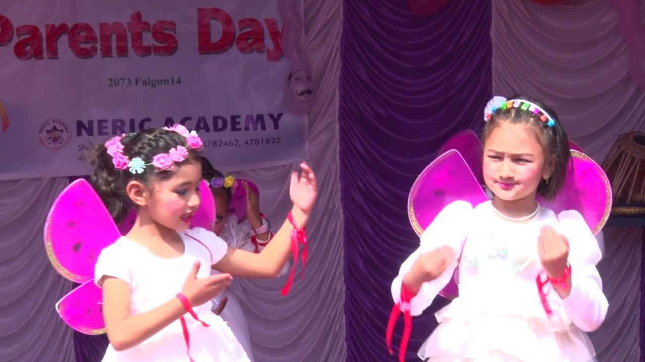 Neric Academy UKG children dancing on parents day - YouTube