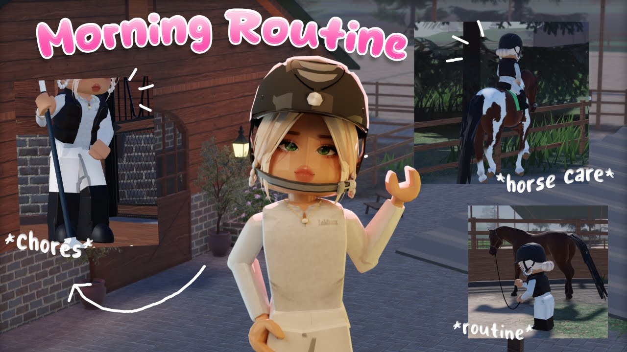 Morning Routine at the barn | chores , horse care, riding + more (VLOG ...