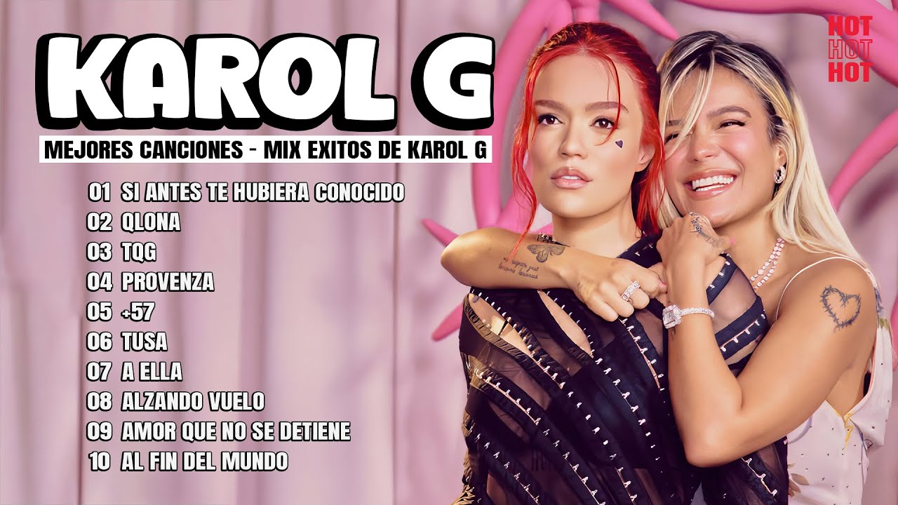 Karol G 2025 - Mejores Canciones de Karol G - Grandes Éxitos De Karol G - YouTube Music