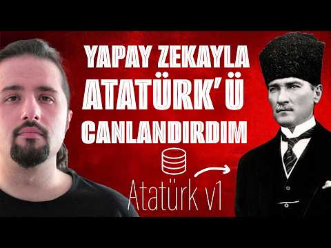 ATATÜRK'ÜN KİŞİLİĞİNİ VE SESİNİ YAPAY ZEKAYA KOPYALADIM! EN GERÇEKÇİ YANITLI SES.