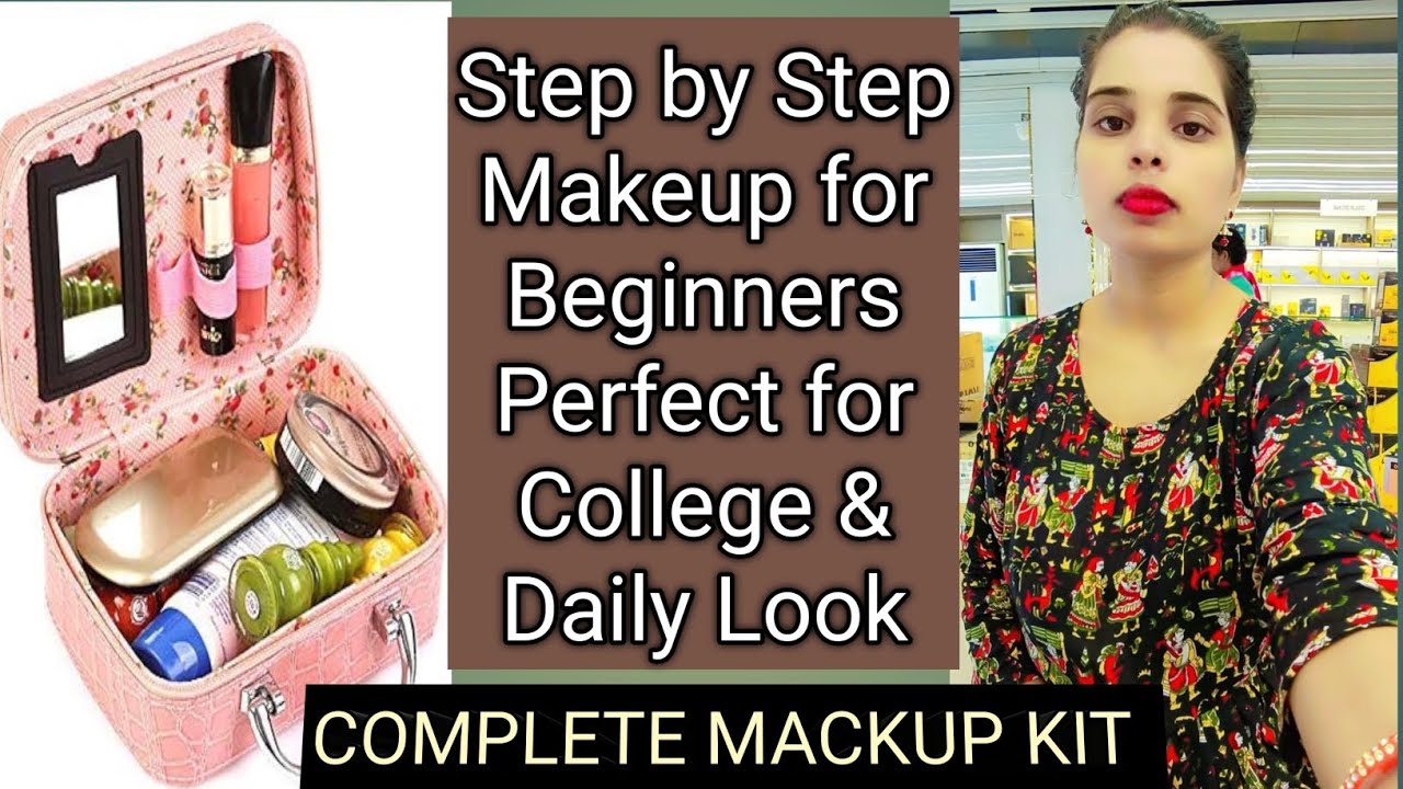Makeup for Beginners 💄 | Simple & Easy Makeup Tutorial Step by Step 😍 ...