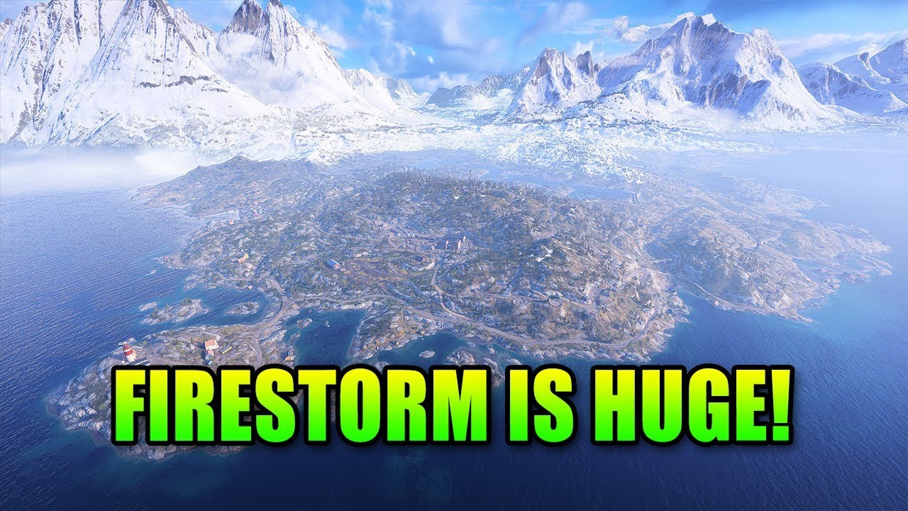 Firestorm Map Is Huge! & Road Map Friday | Battlefield V Halvoy - YouTube