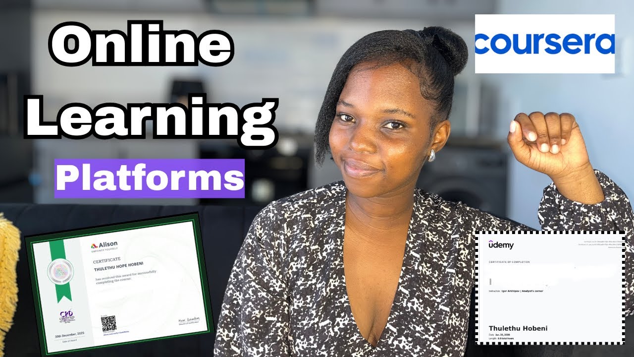 Online Learning Platforms for building relevant skills / Coursera/Udemy ...