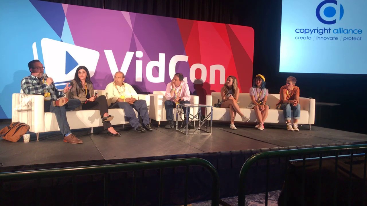 Copyright Alliance Panel at VidCon - YouTube
