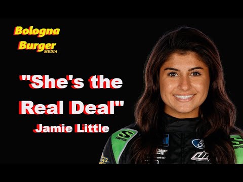 Hailie Deegan is the Real Deal says Jamie Little NASCAR reporter - YouTube