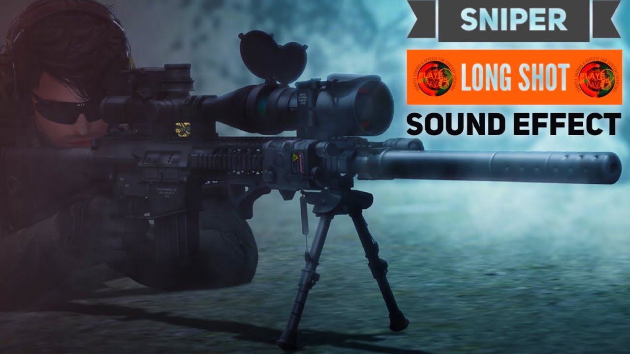 Sniper Long Shot Sound Effect / Sound Of Long Sniper Gun Shot / Longest ...