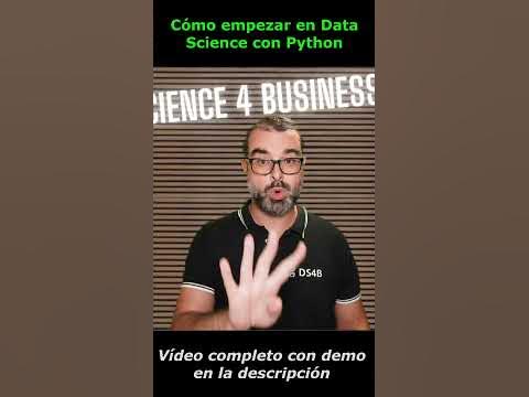Cómo Empezar Data Science Con Python - YouTube