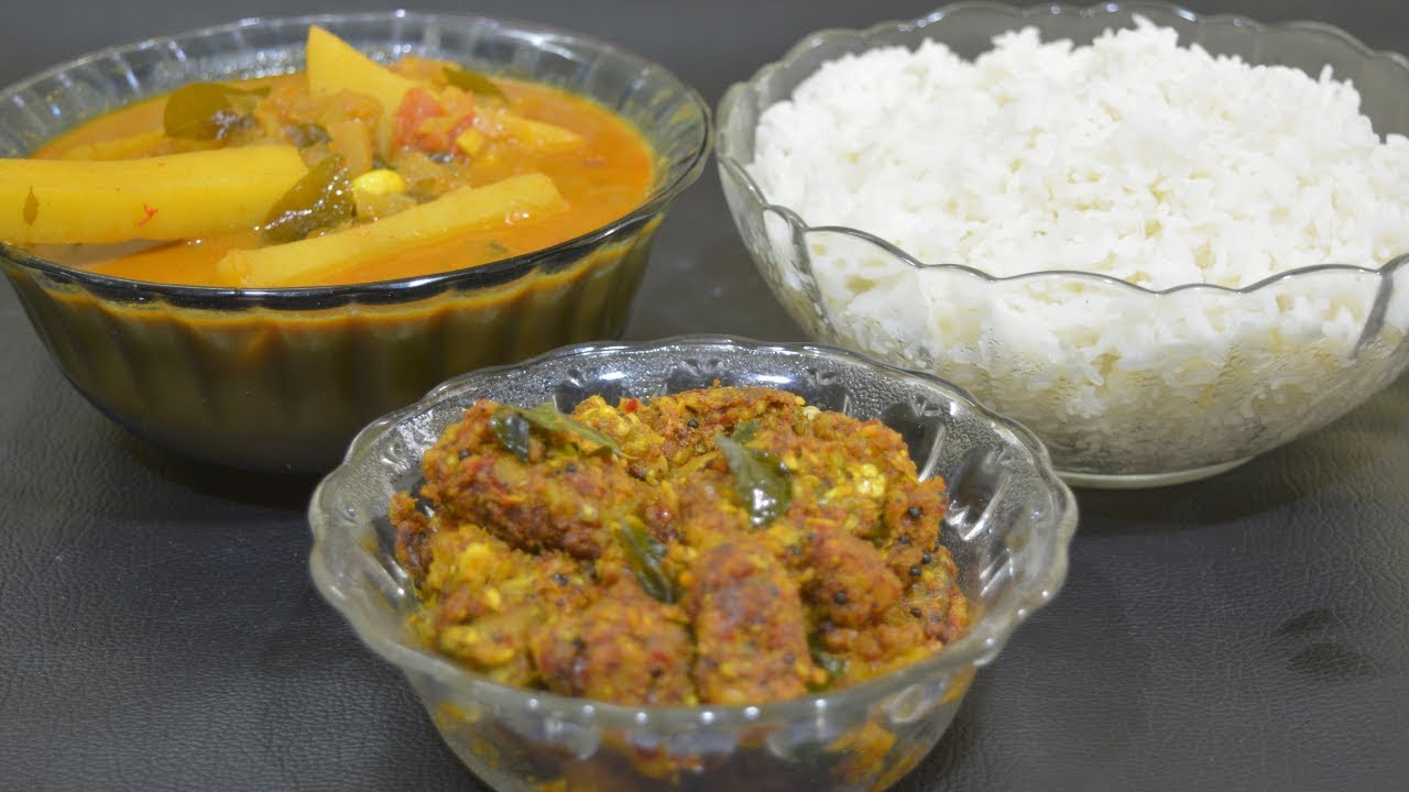 சுலபமான லஞ்ச் மெனு |Easy Lunch Menu in Tamil|Amma Samayal|Potato puli ...