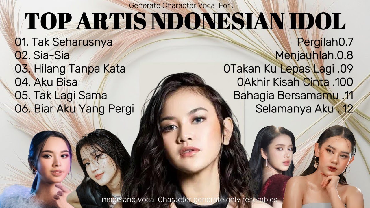 TOP ARTIS INDONESIAN IDOL - HIT'S POP BALLAD 2025 - YouTube
