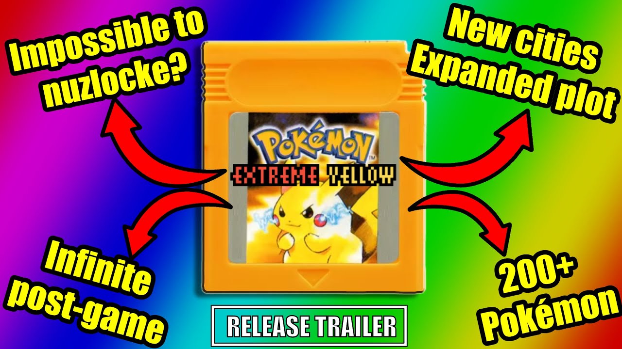 Pokémon Extreme Yellow: Release Trailer - YouTube
