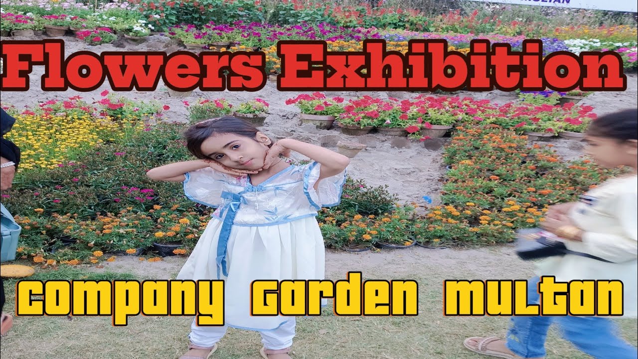 Flowers Exhibition in Multan Company Garden | cantonment Garden Multan ...