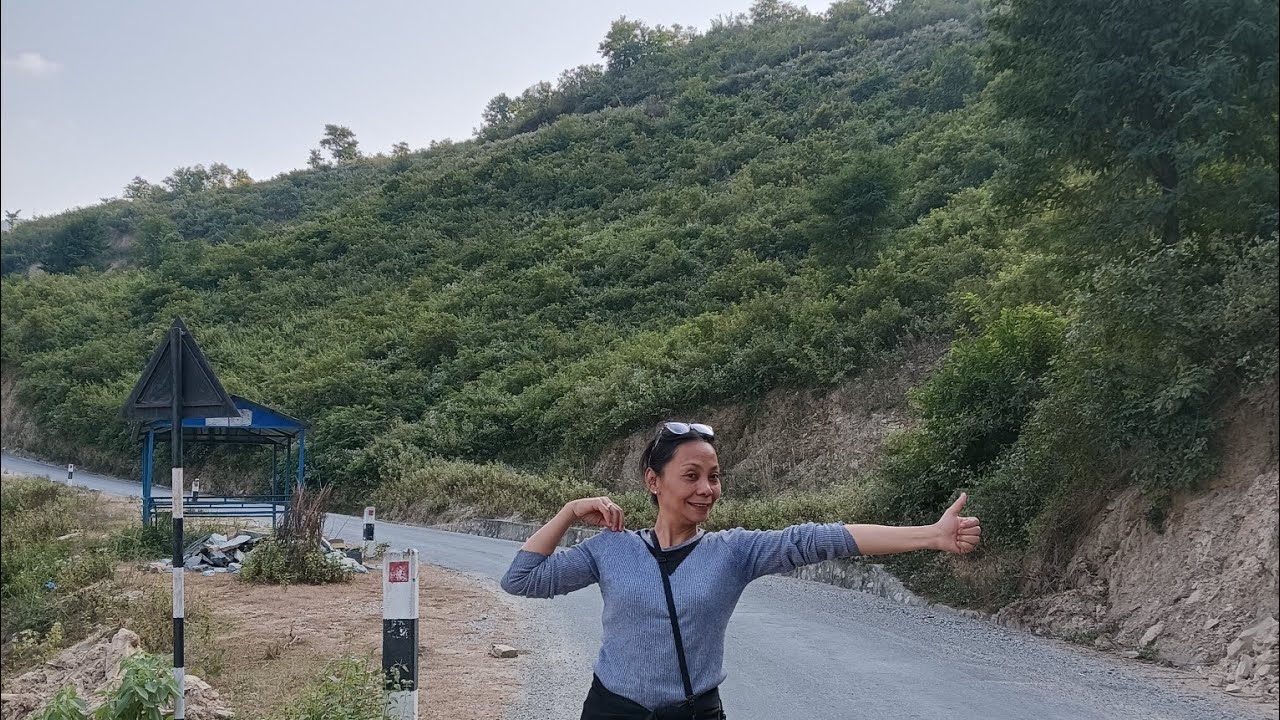 Hiking to the Bus Stop #Village life in Nepal - YouTube