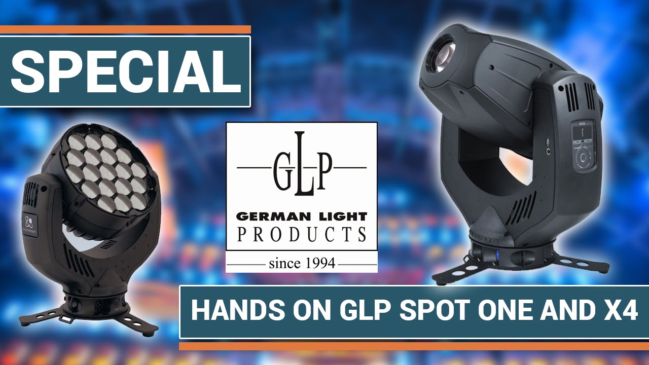 Zocker besucht B&K Braun - Hands on GLP Spot One und GLP Impression X4 ...