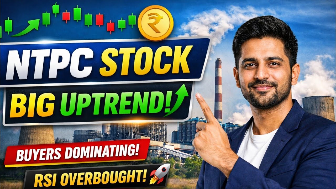 NTPC Share Price Today 🚀 | NTPC Stock Uptrend | Support Resistance ...
