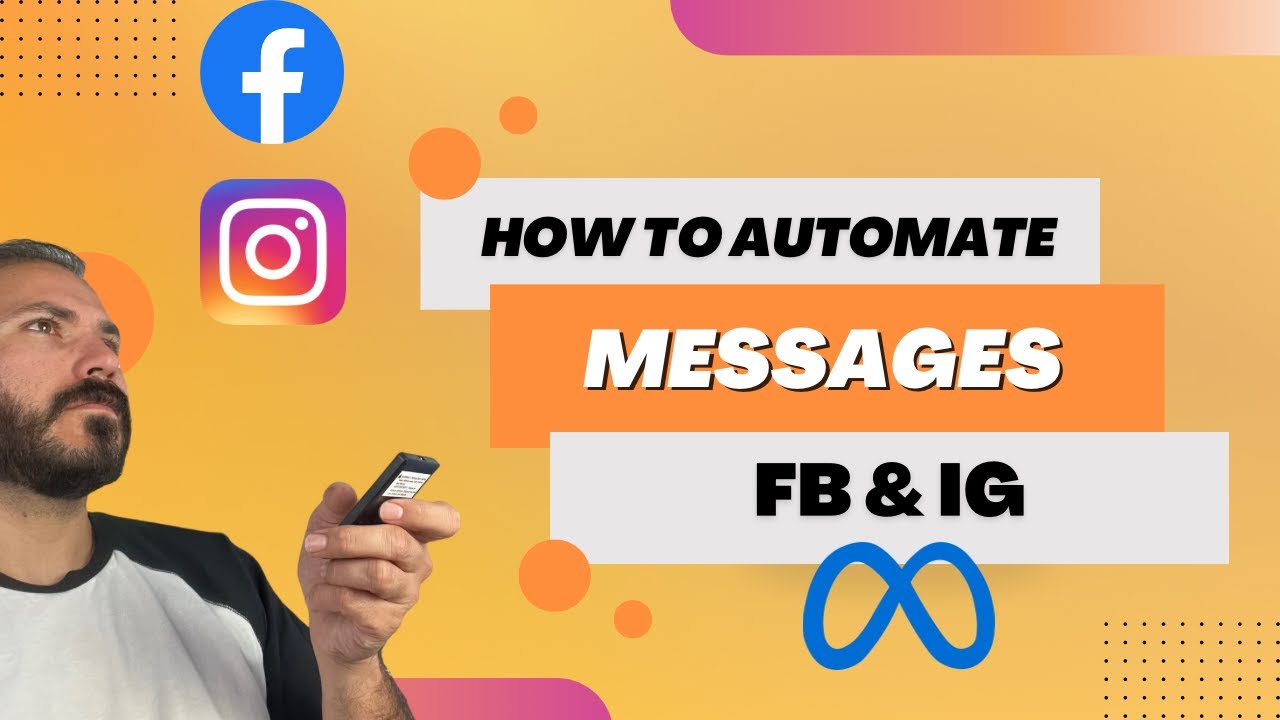 Meta business suite automatic responses setup (basic) - YouTube