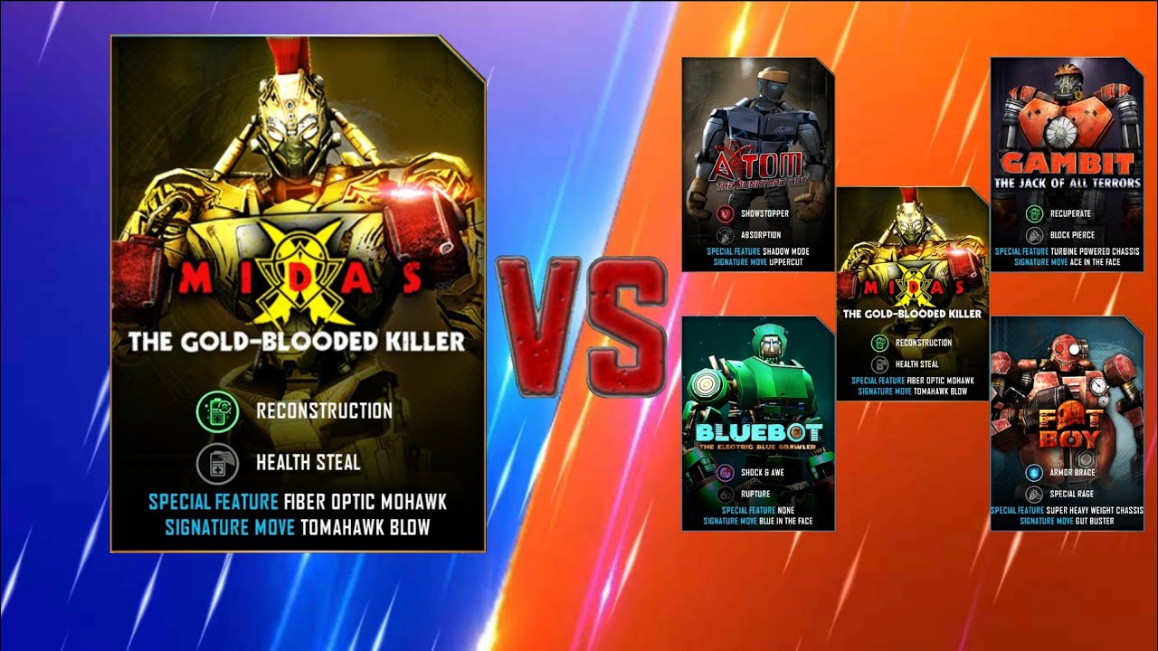 Midas's Championship | Compilation | Real Steel WRB - YouTube