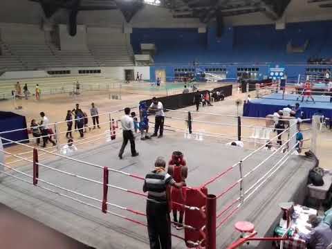 sumit bhise State level boxing mankapur stadium nagpur - YouTube