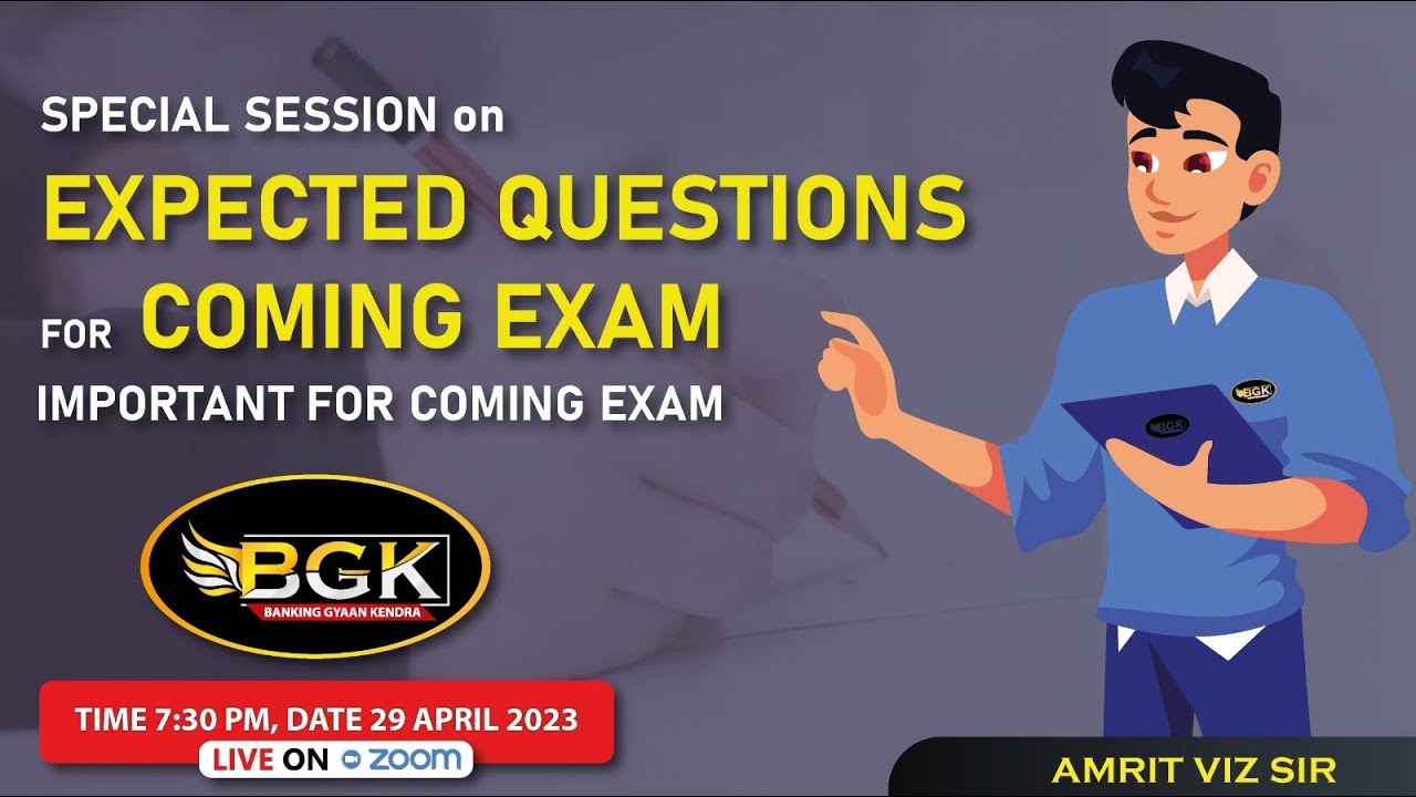 Important Questions for Coming Promotion Exam - YouTube
