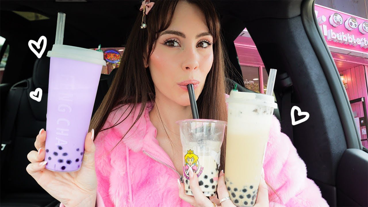 Trying The TOP 5 Best Boba Places In My City - YouTube