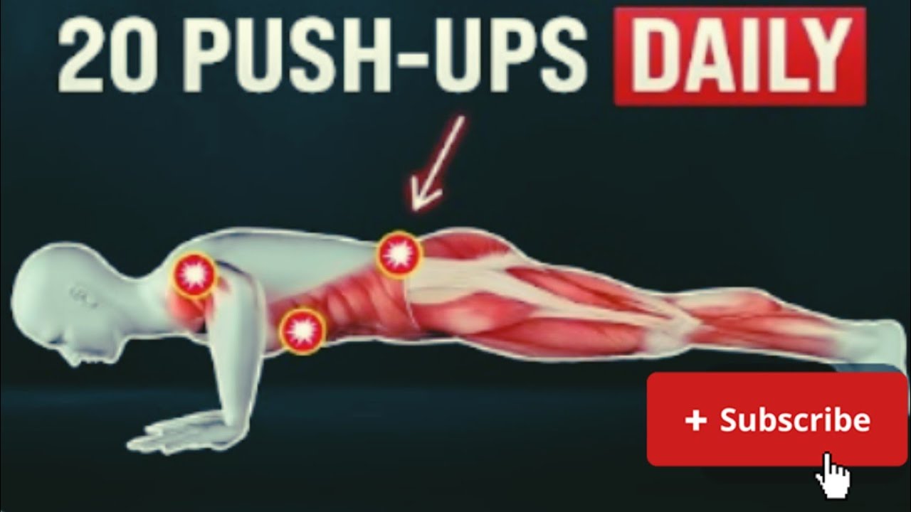 This What Really happened To Your Body If you do 20 push Ups every day ...