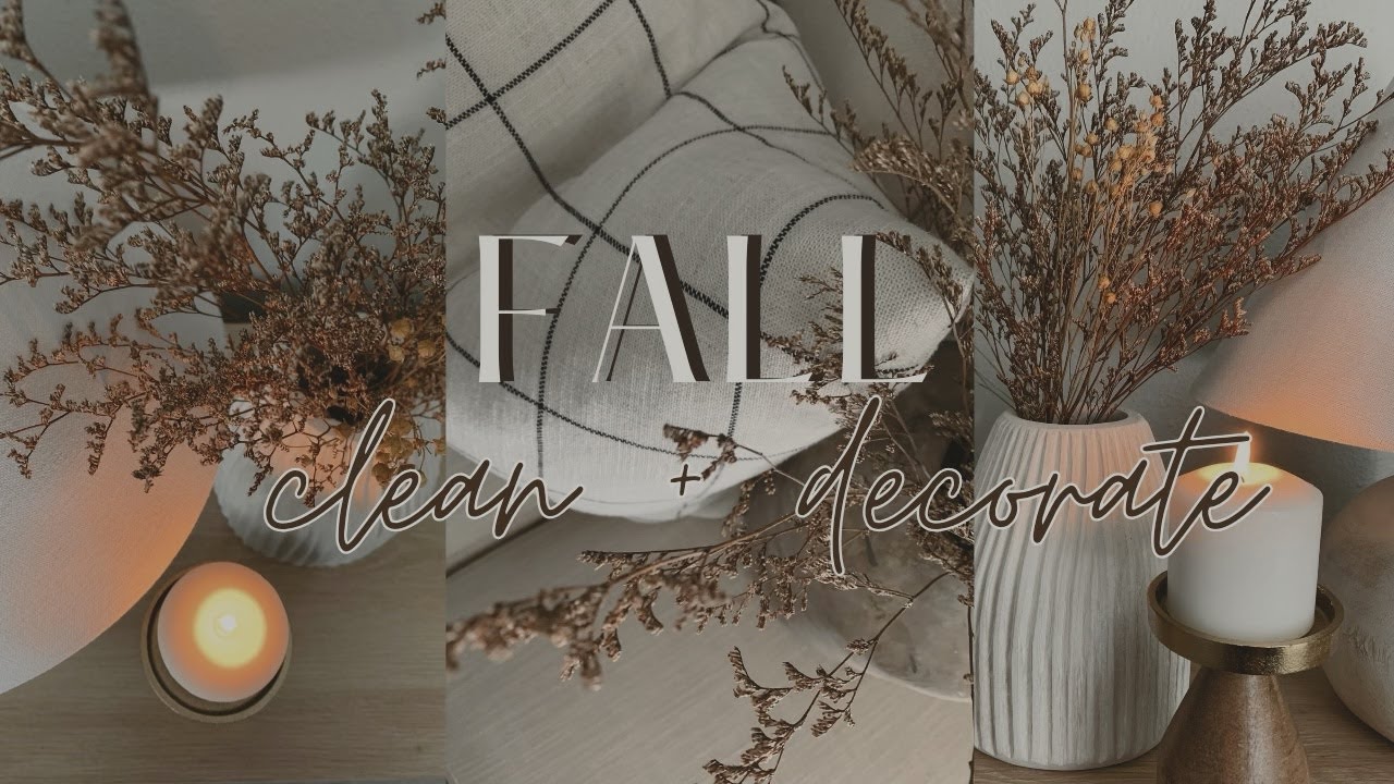 🍂COZY FALL KITCHEN DECORATE WITH ME 2023 | COZY + NEUTRAL | SIMPLY DESIGNED - YouTube