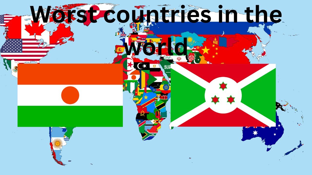 Worst countries in the world (by HDI) - YouTube