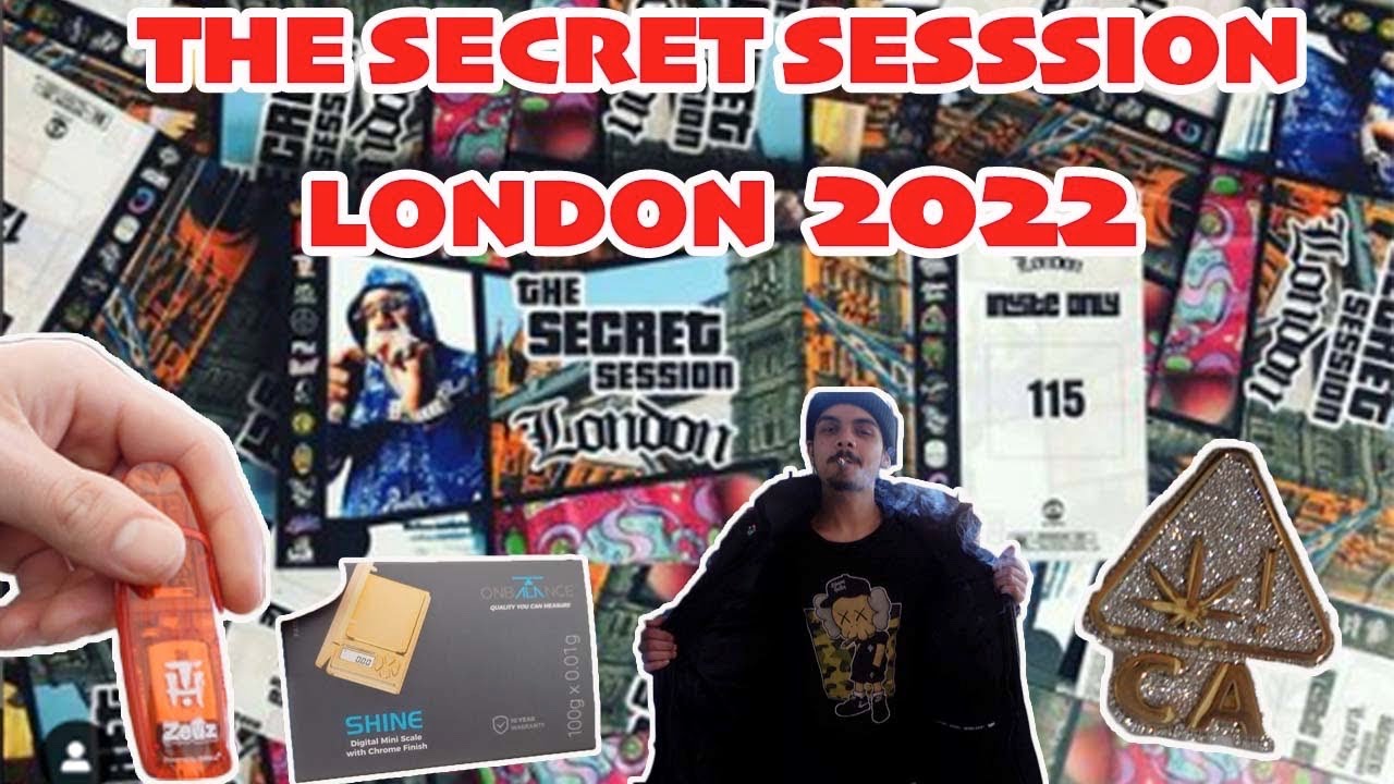 THE SECERT SESSION LONDON 2022 | UK SMOKE SESH 💨| SPACED - YouTube