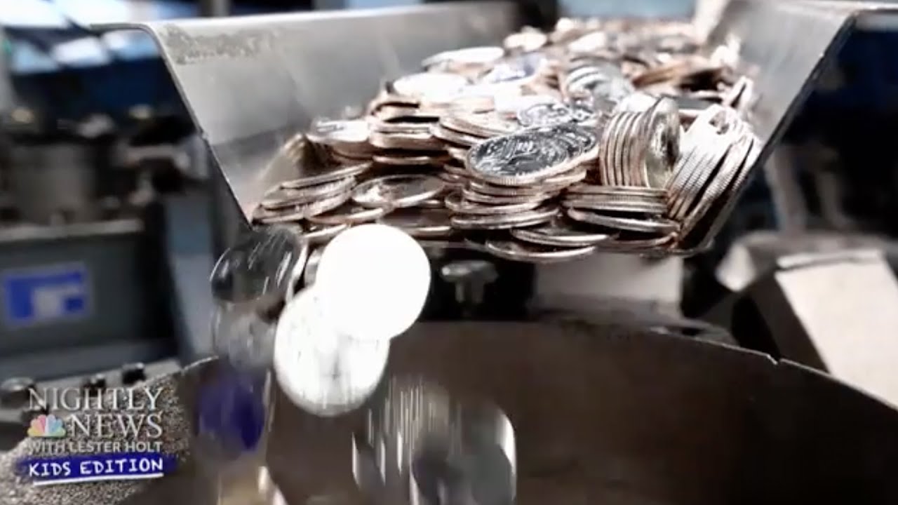Inside The U.S. Mint Where Money Is Made | Nightly News: Kids Edition ...