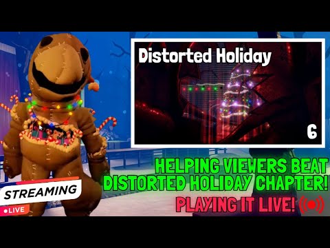 🔴HELPING VIEWERS BEAT DISTORTED HOLIDAY CHAPTER + GET NEW SAM SKIN IN ...