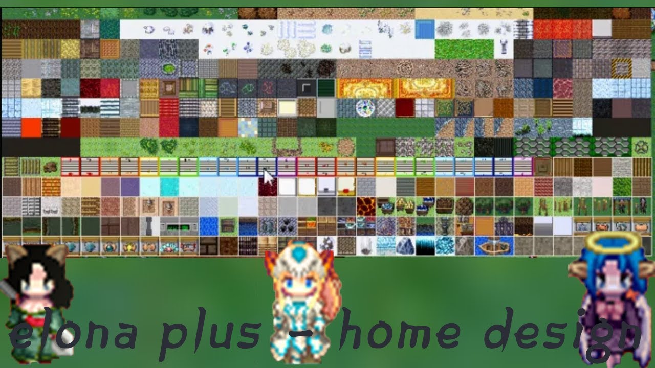 Elona+ Home Design [2018 tutorial] - YouTube