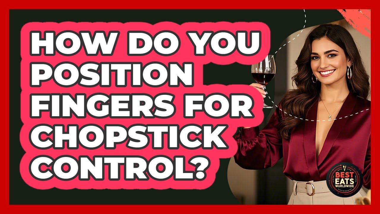 How Do You Position Fingers For Chopstick Control? - YouTube