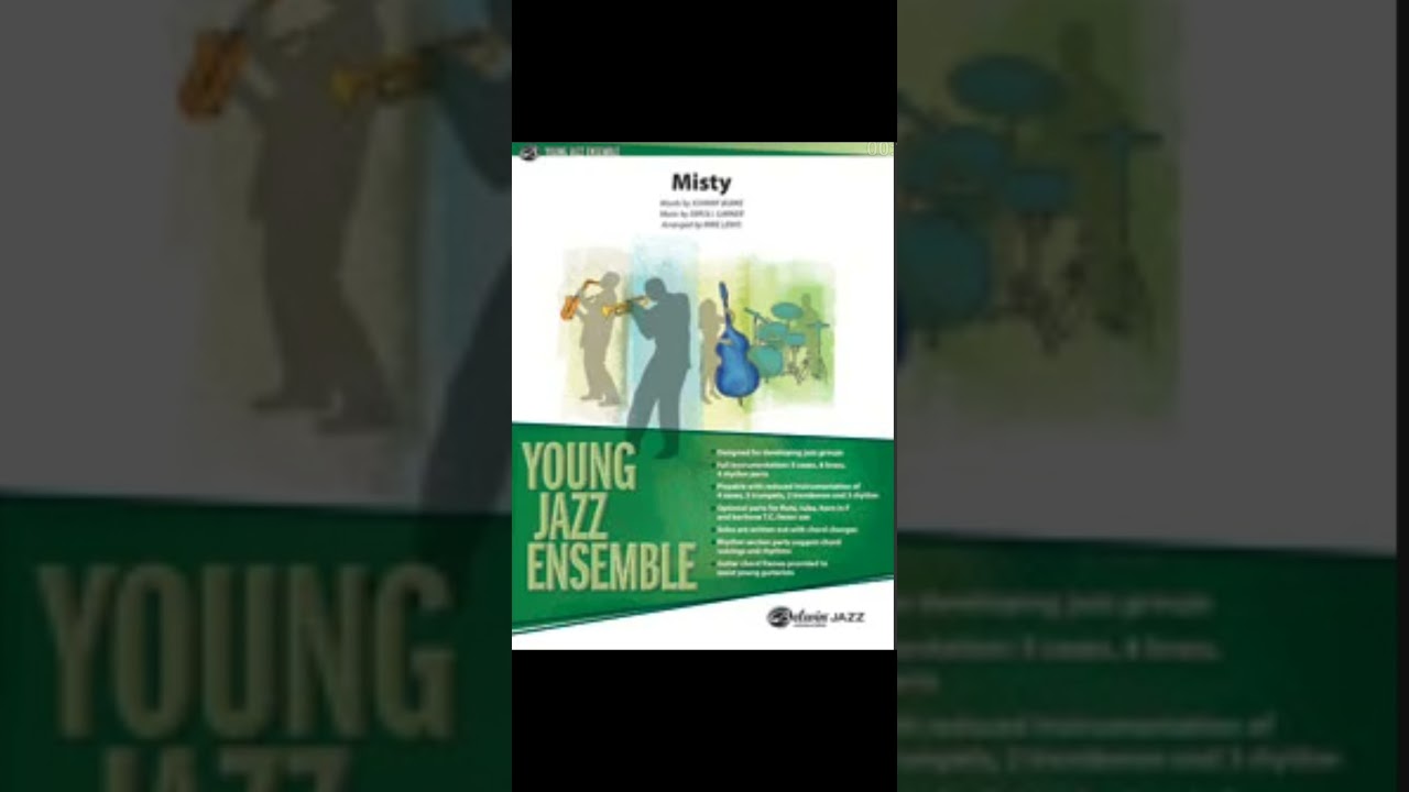 "Misty" by Errol Garnerr, Arranged by Mike Lewis - YouTube