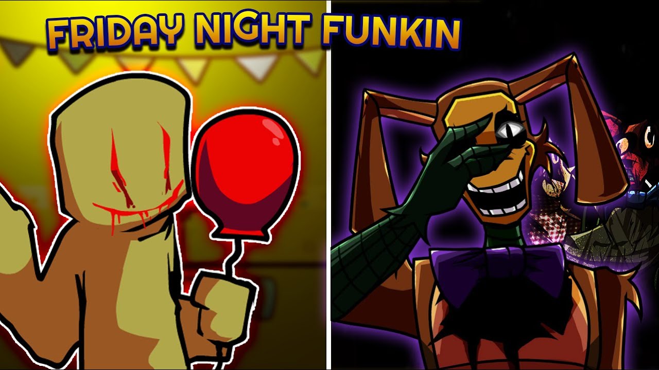 AS CRIATURAS MAIS ASSUSTADORAS ESTÃO NESSE MOD! FNF ANALOG FUNKIN ...