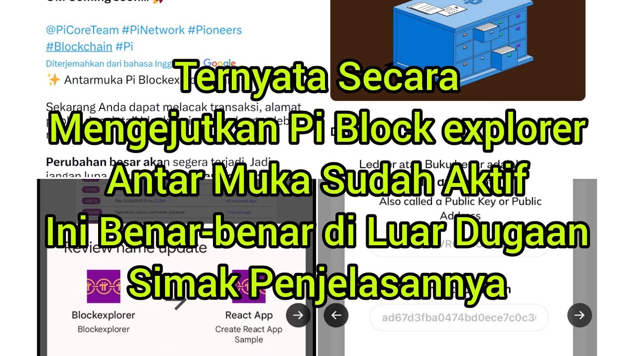 PI BLOCKEXPLORER ANTAR MUKA SUDAH AKTIF - YouTube