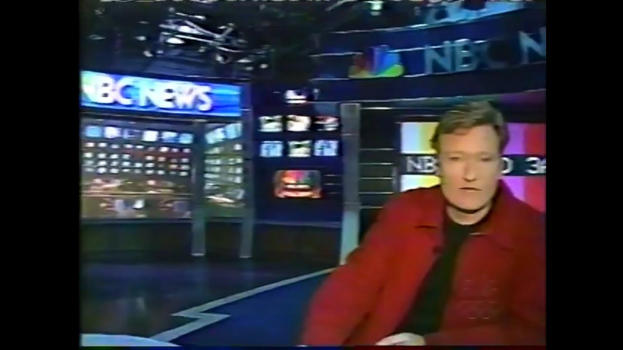 Conan Travels - "Conan's Behind-the-Scenes NBC Tour" - 4/13/01 - YouTube