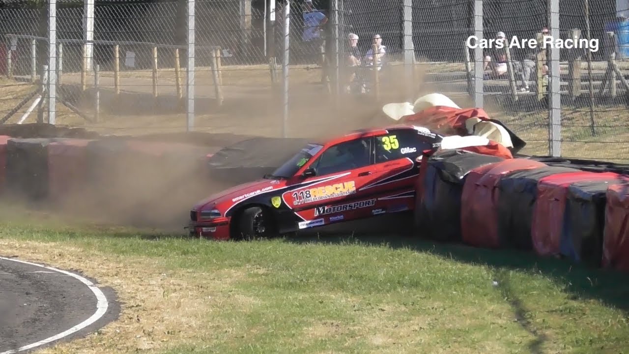 Nankang Tyres BMW Compact Cup Crash - Castle Combe - 15/7/18 - YouTube