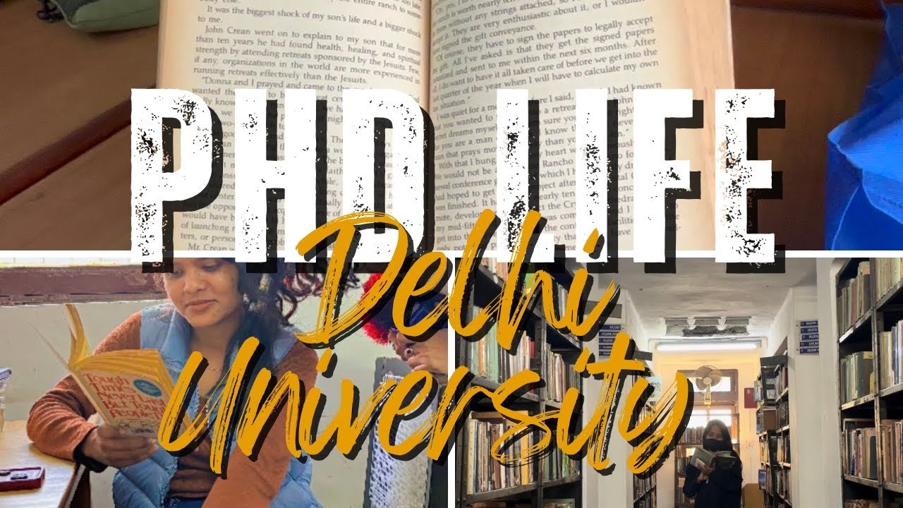 A DAY IN MY LIFE | PHD LIFE | DELHI UNIVERSITY | VLOG #delhiuniversity ...