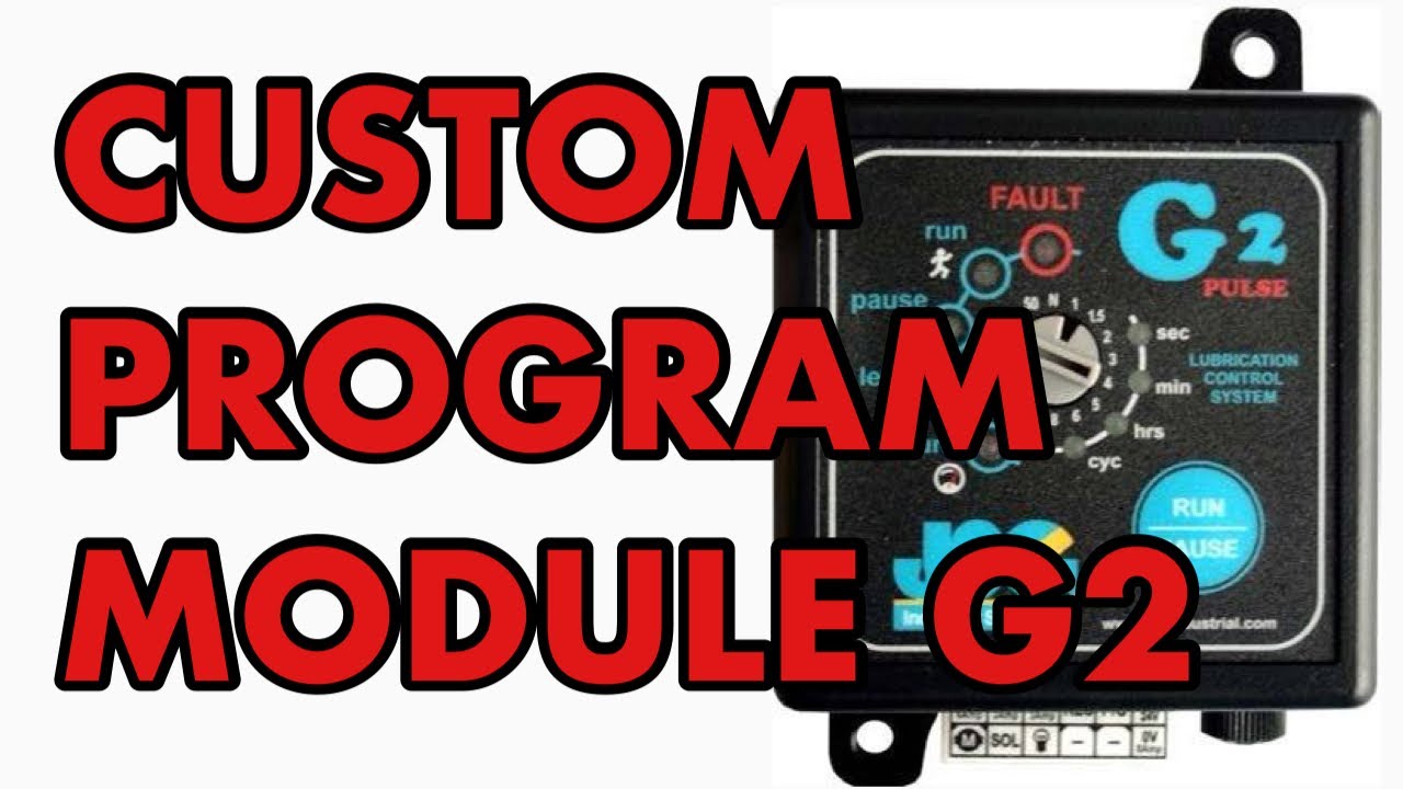 Setting/program module G2, module autolube/greasing otomatis - YouTube