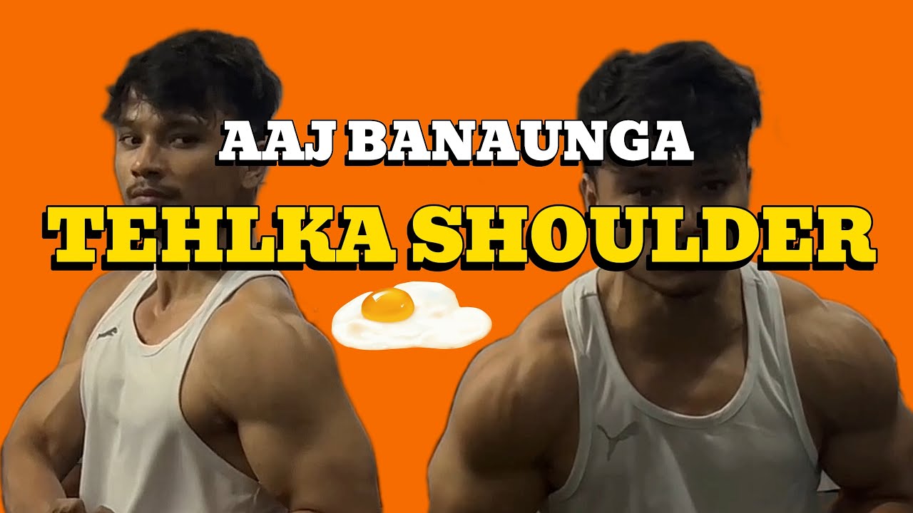 SHOULDERS LIKE INHANCED 💉 | NATURAL MUSCLE BUILDING | SHOULDER DAY ...