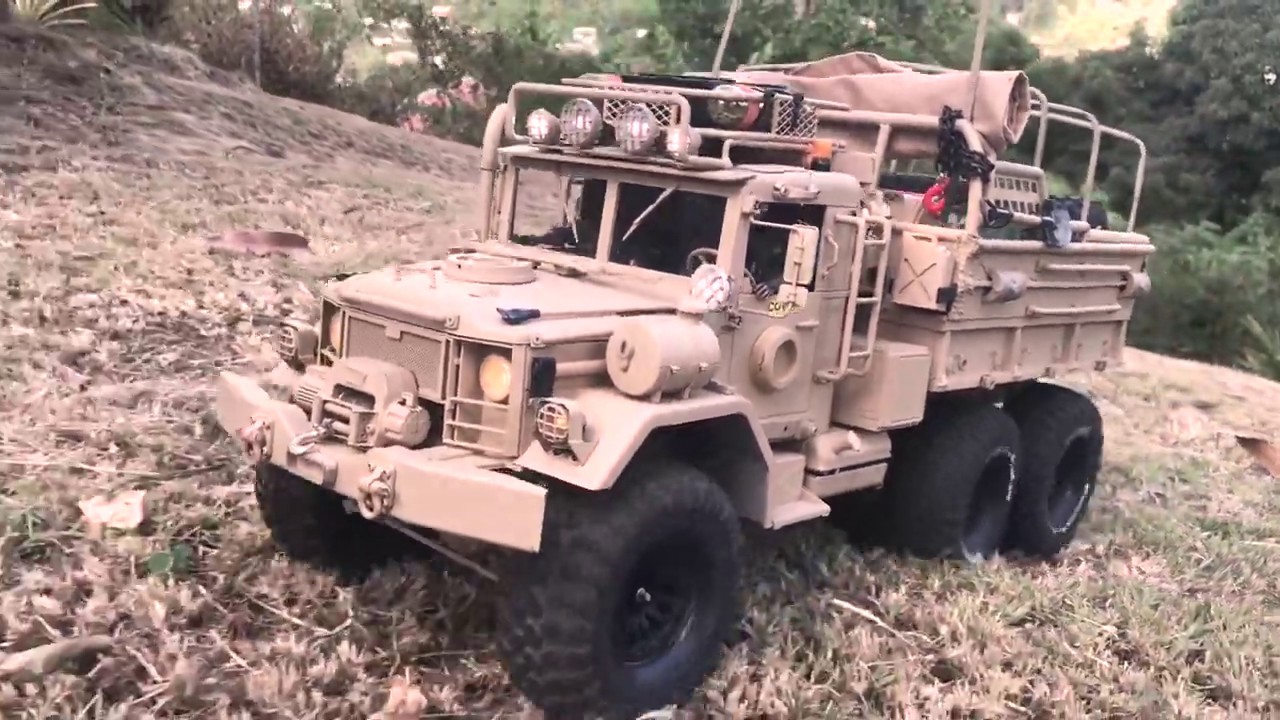 Cross RC Military Truck Ultimate HC6 6x6 (PT 2) - YouTube