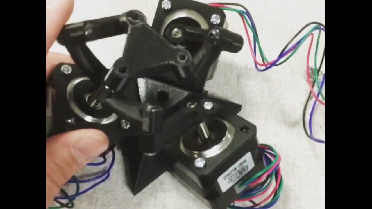 Spherical Parallel Mechanism Build - YouTube