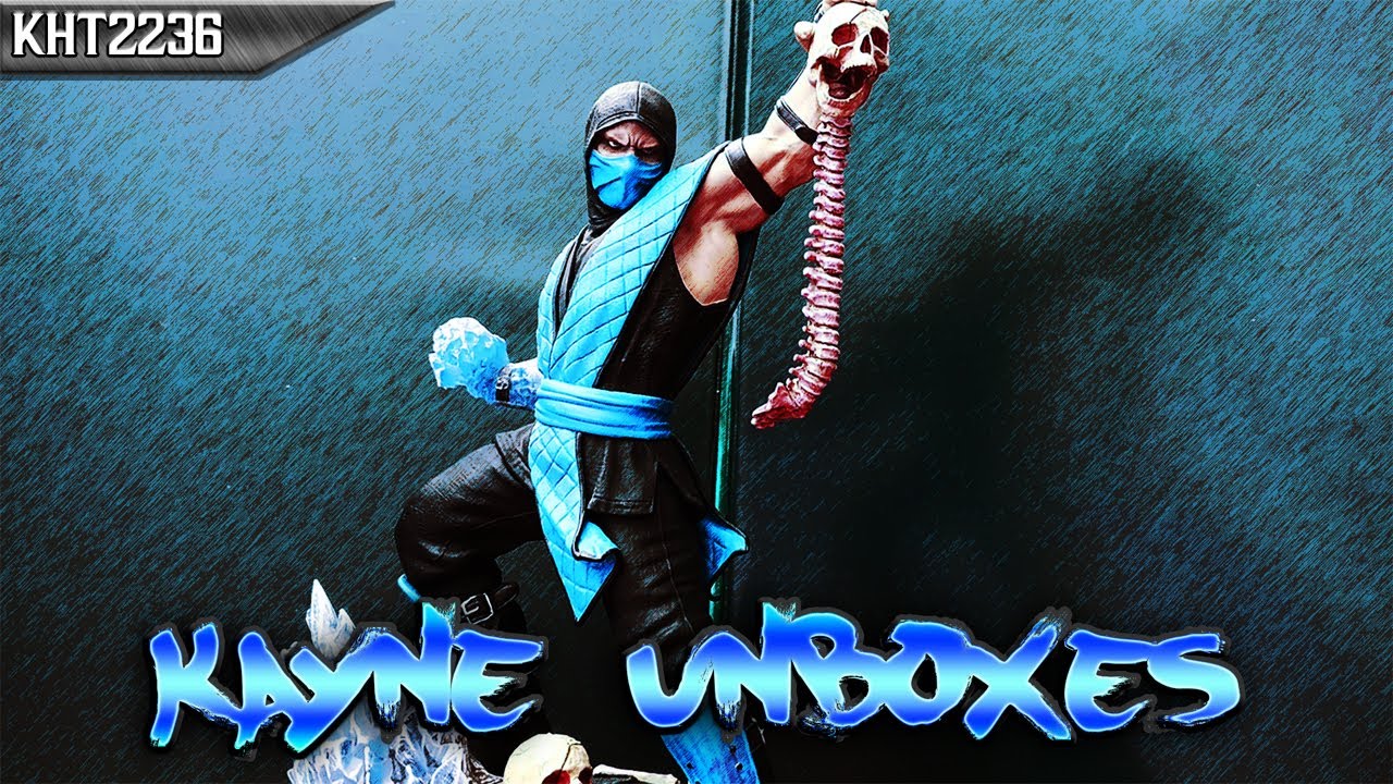 Kayne Unboxes: Mortal Kombat Sub-Zero Statue - YouTube