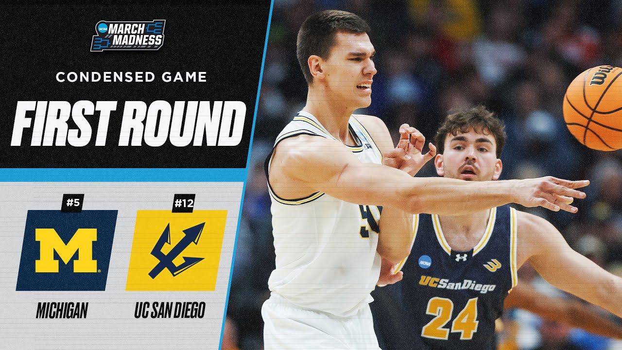 Michigan vs. UC San Diego - First round NCAA tournament extended ...