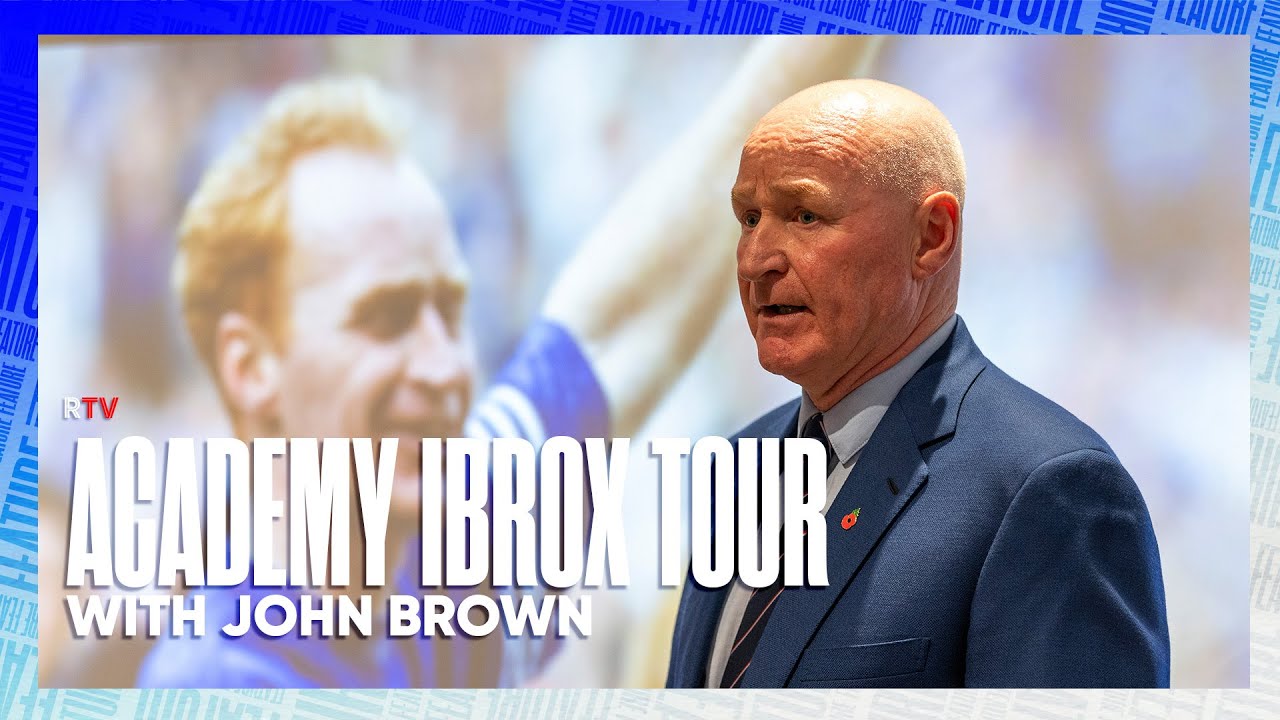 FEATURE | Academy Ibrox Tour with John Brown | 13 Dec 22 - YouTube